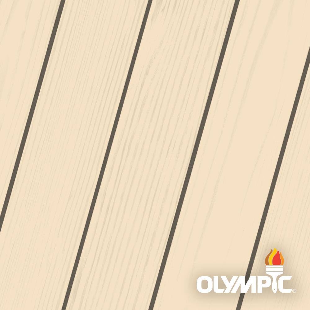 Olympic Maximum 1-gal. Sheer Natural Solid Color Exterior Stain and ...