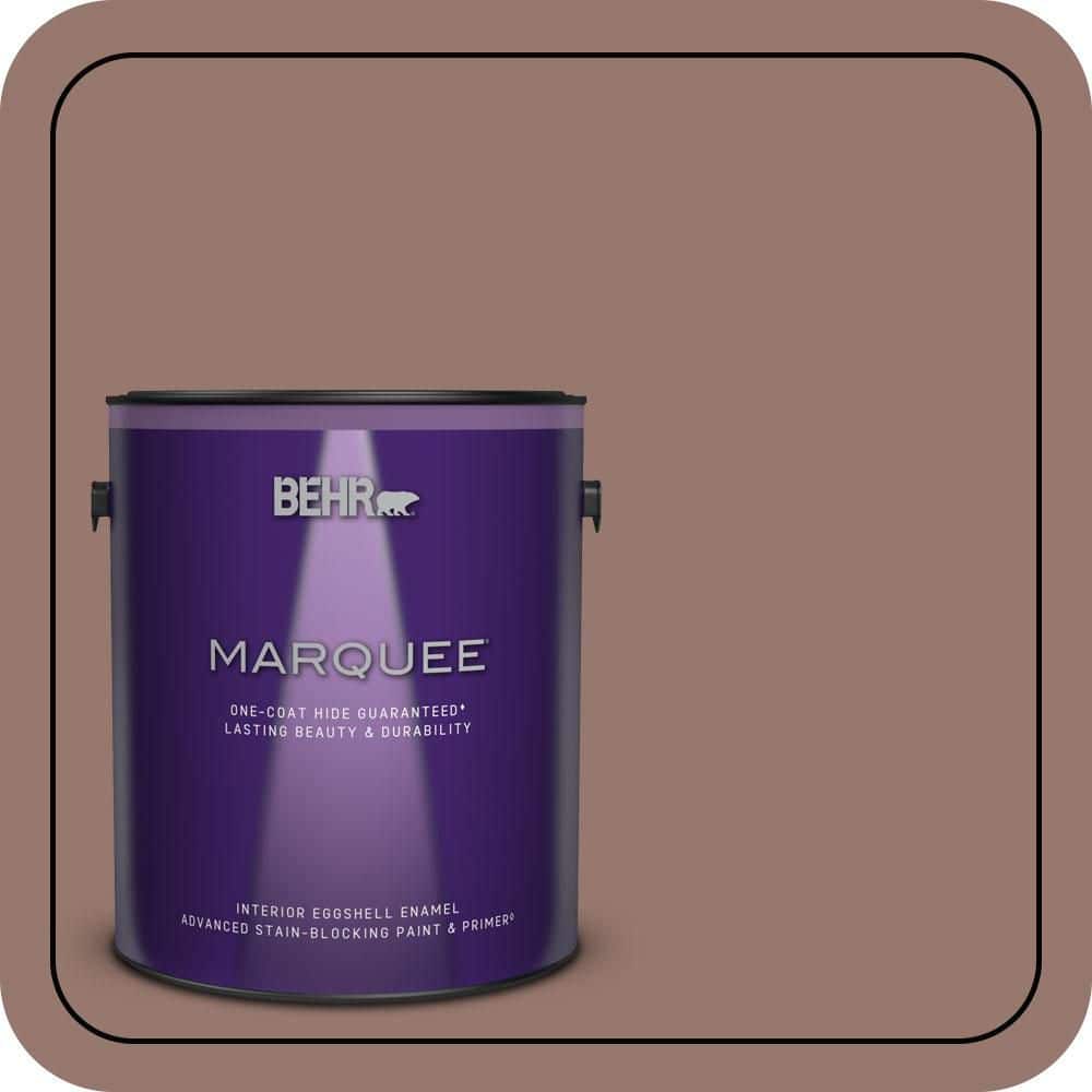 BEHR MARQUEE 1 gal. #N160-5 Chocolate Delight One-Coat Hide Eggshell ...