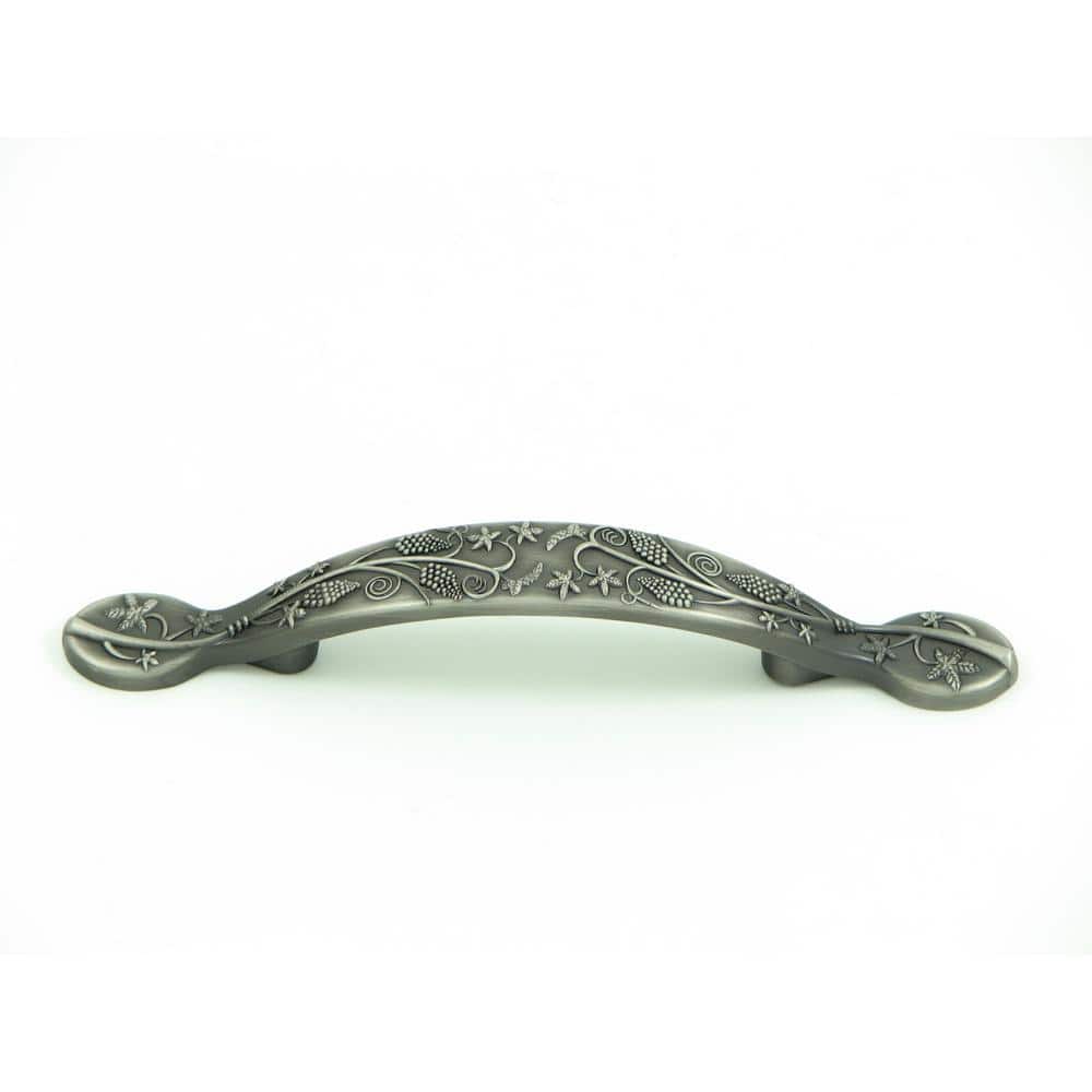 Stone Mill Hardware Vineyard Harvest 3 in. Weathered Nickel Arch ...