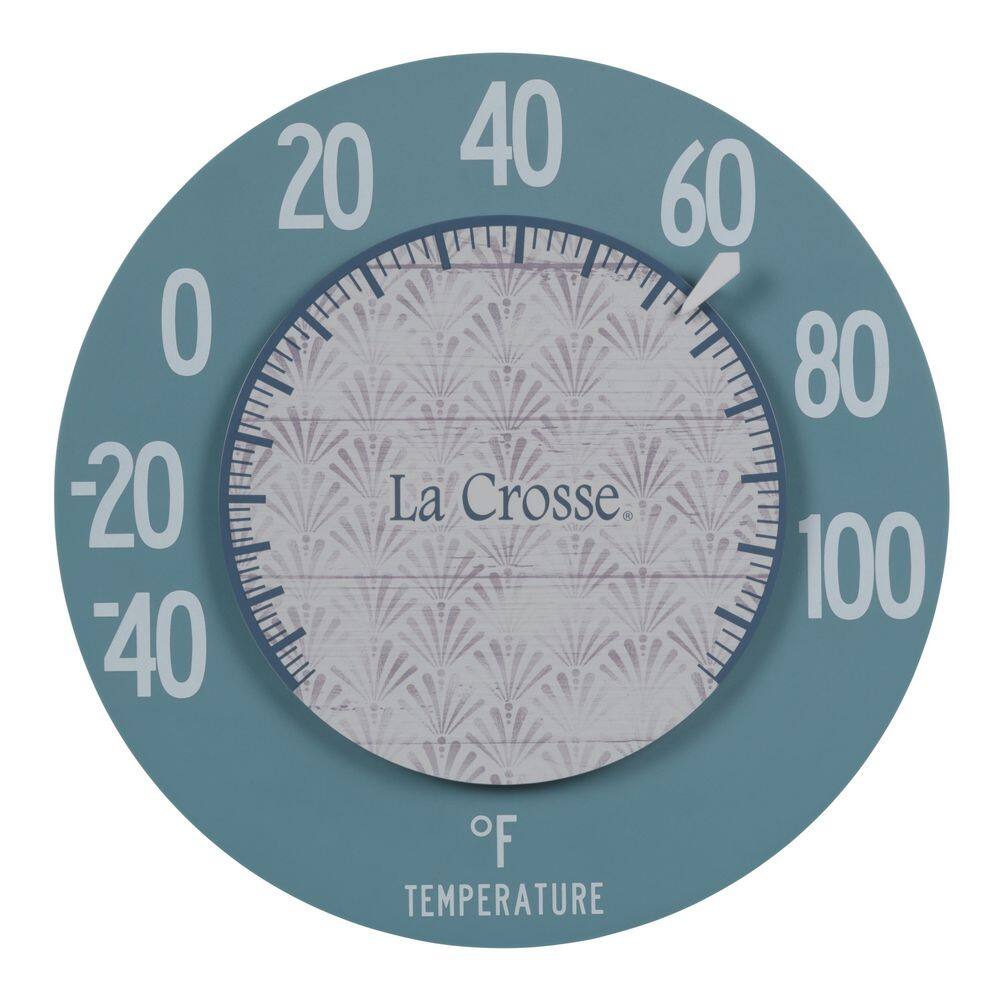 La Crosse 8-Inch Geometric Design Floating Dial Thermometer 104-120B ...