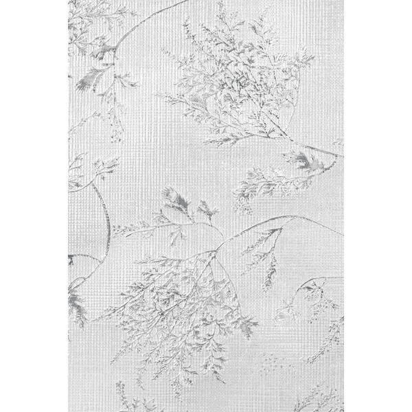 Artscape 24 in. W x 36 in. L Silver Fern Decorative Window Film 02-3009 - The Home Depot