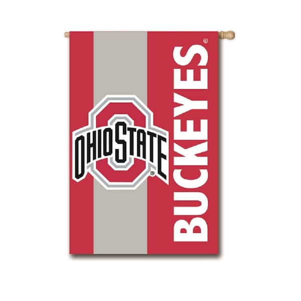 Evergreen 2-1/3 ft. x 3-2/3 ft. Ohio State University Embellished House ...