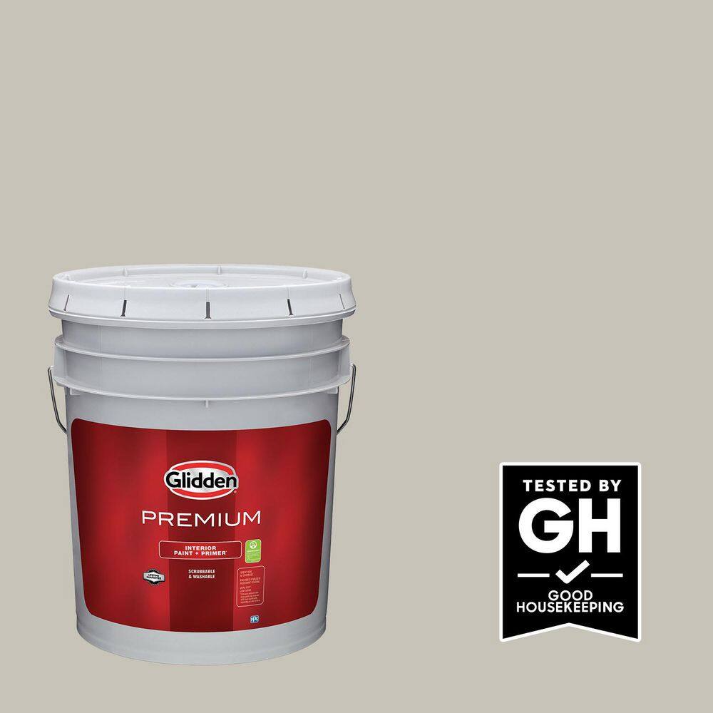 Glidden Premium 5-gal. PPG0999-2 Rabbit's Ear Eggshell Interior Latex ...