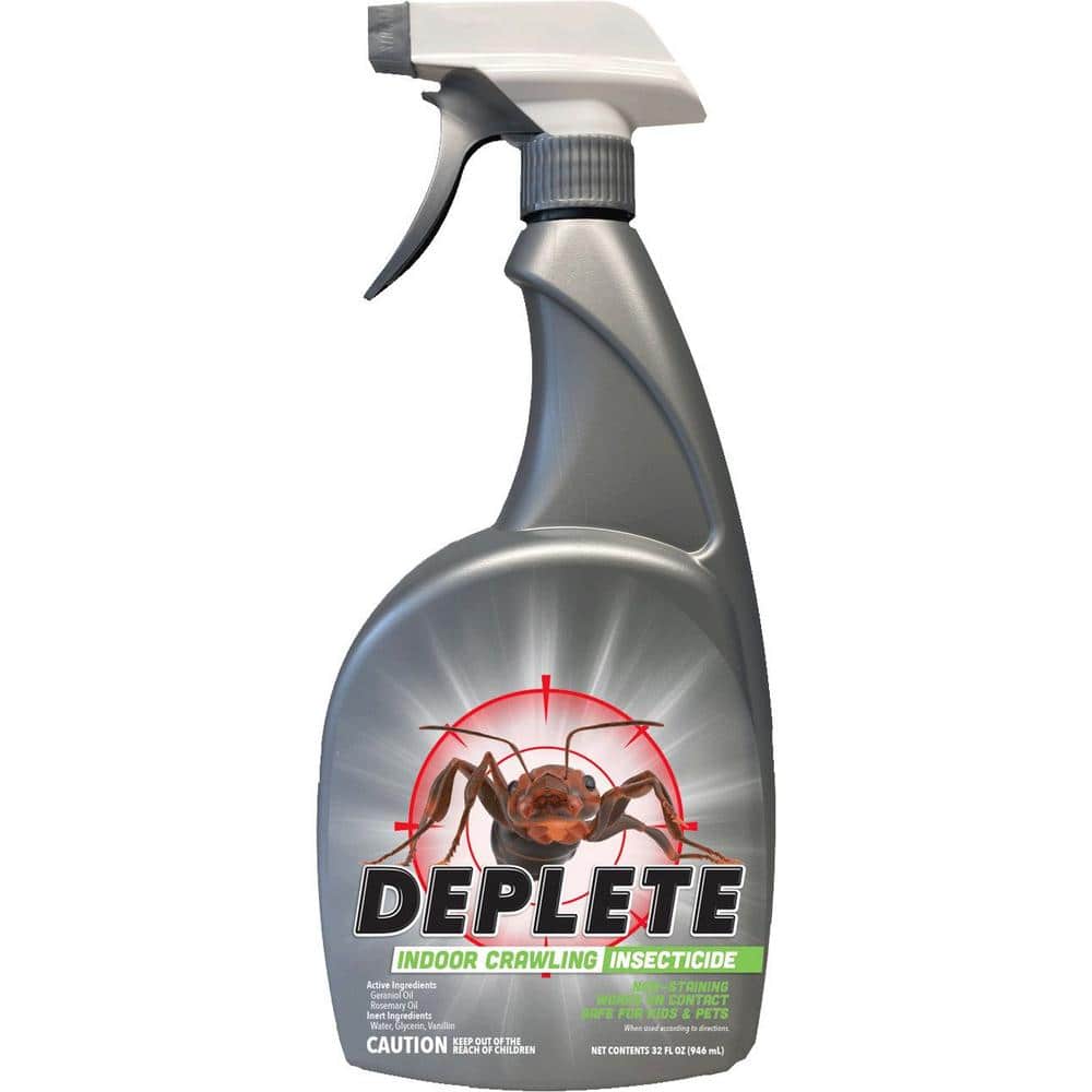 DEPLETE Indoor Crawling Insecticide, 32 oz. Ready-to-Use D-IC-U-032 ...