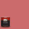BEHR PREMIUM PLUS 1 qt. #MQ4-02 Strawberry Wine Flat Exterior Paint ...