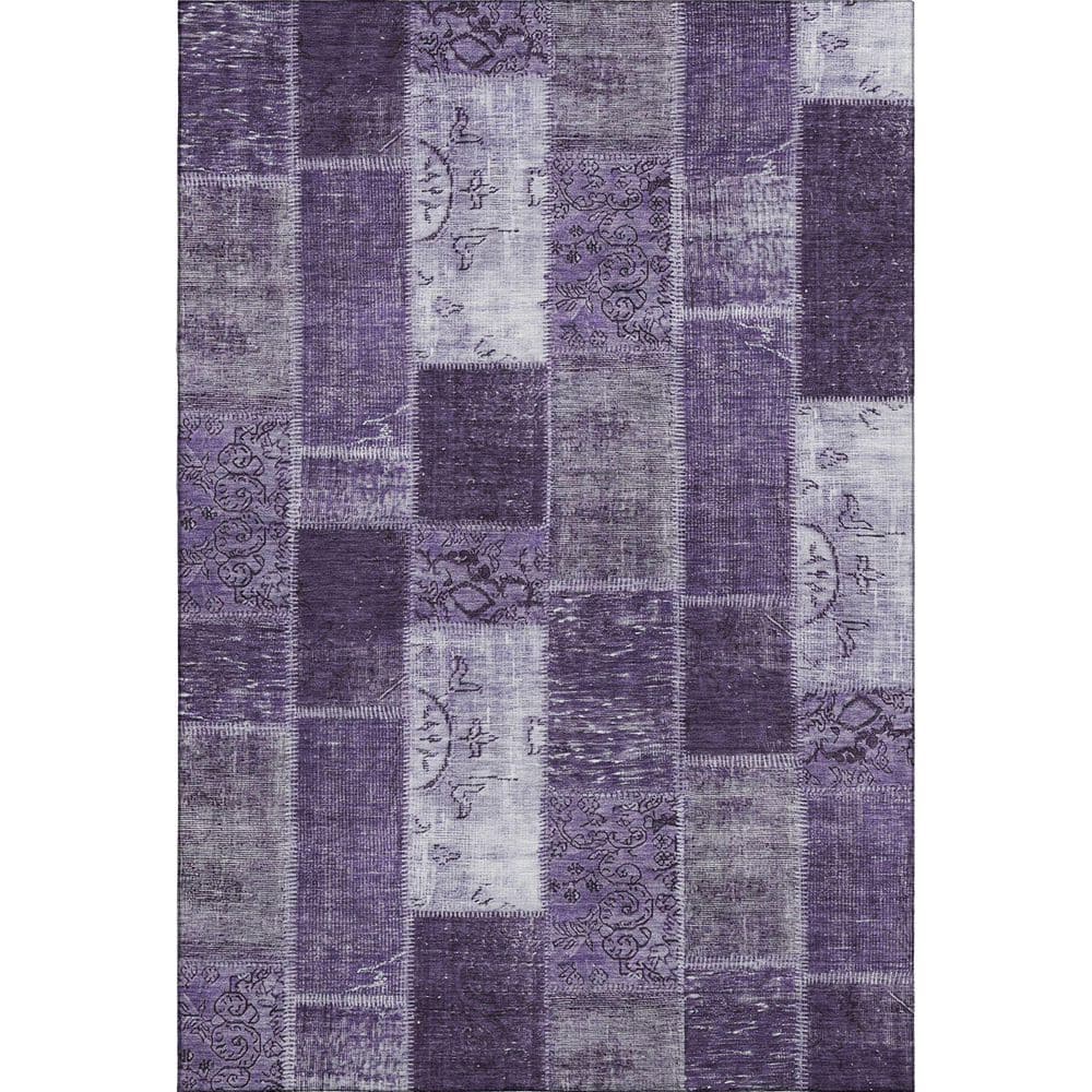 Addison Rugs Mayfield Premium Machine Washable Indoor/Outdoor Geometric ...