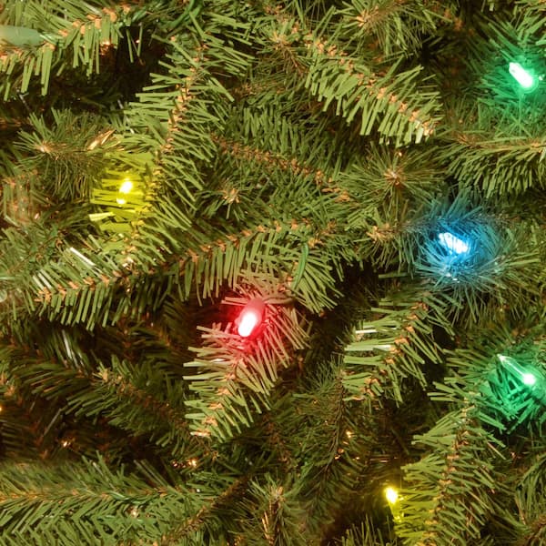 National Tree Company 7.5 ft. Pre-Lit Dunhill Fir Hinged National Tree Company 7.5 ft. Pre-Lit Dunhill Fir Hinged