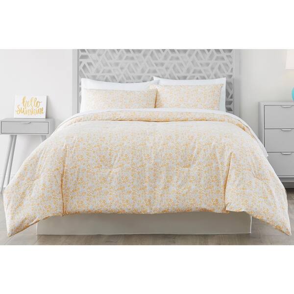 StyleWell Maisie 3-Piece Sunrise Floral King Comforter Set 2017PD-P-174 ...