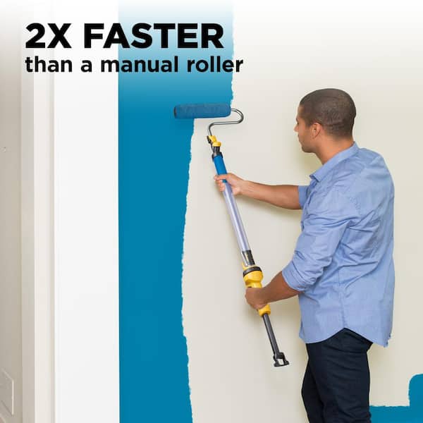 Wagner PaintStick EZ Roller with Inner Feed 9 in. Roller and 20 Oz. Handle Capacity 2419329 The Home Depot