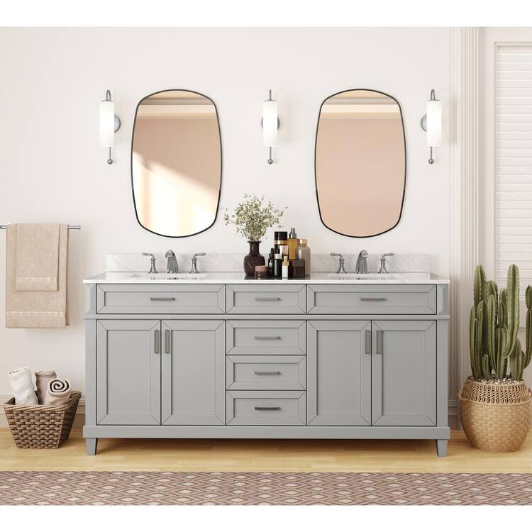 Home Decorators Collection Talmore 60 in. W x 22 in. D x 35 in. H ...