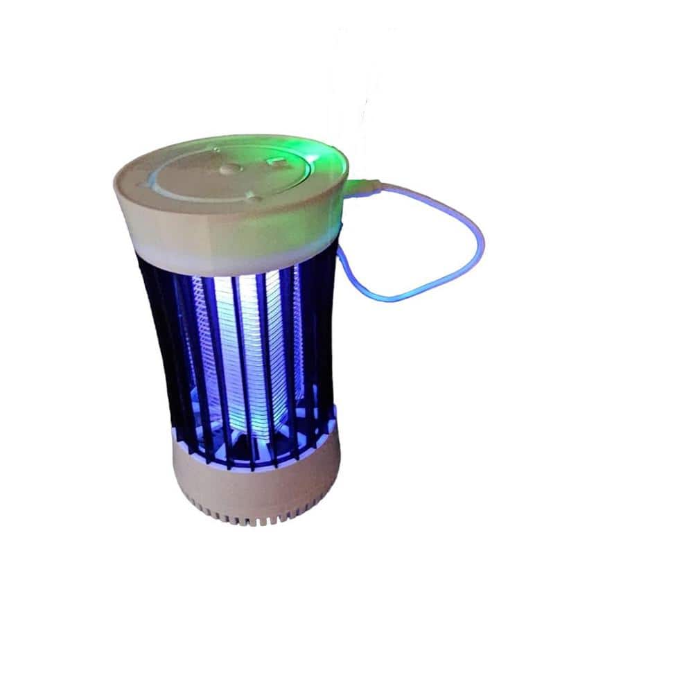 ITOPFOX Indoor/Outdoor Portable Rechargeable Pest Attractant Lamp with ...