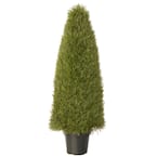 National Tree Company 48 in. Upright Artificial Juniper Tree with Green ...