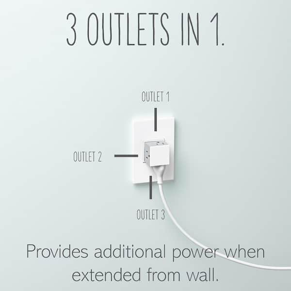 Popout White Wall Power Outlet Single Gang Commercial Floor Boxes