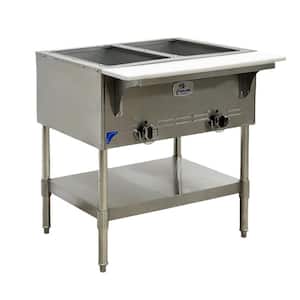 Koolmore 21 Qt. Stainless Steel Buffet Server with 4 Serving Sections ...