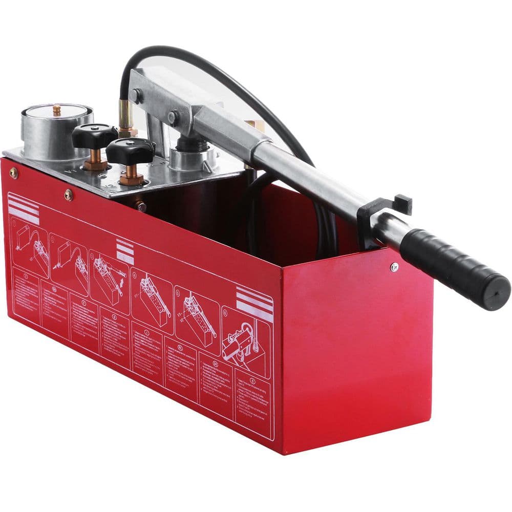 SKYSHALO Hydraulic Pressure Test Pump 50 Bar Hand Pressure Test Pump ...