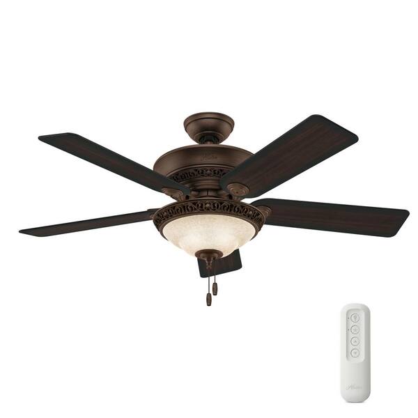 Anderson 22 In Led Indoor Outdoor Bronze Ceiling Fan With Remote ...