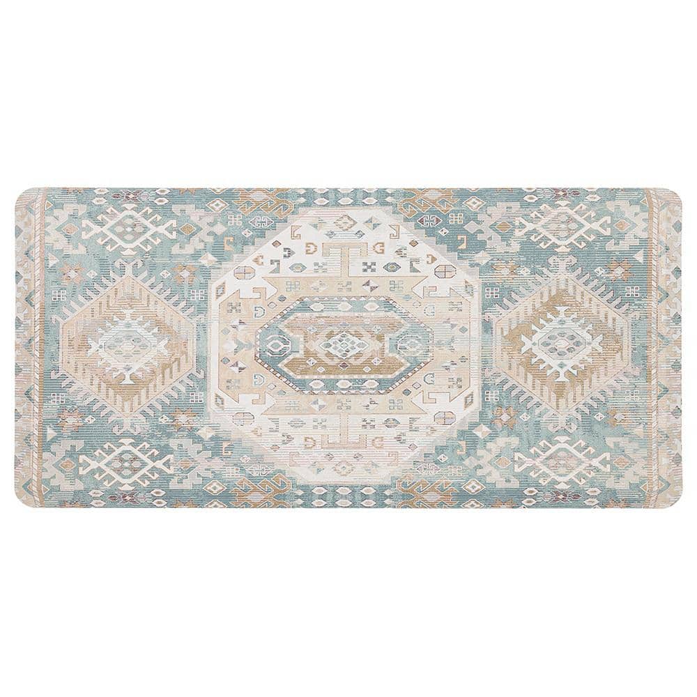 Mohawk Home Desperado Mint 18 in. x 30 in. Kitchen Mat 760298 - The ...