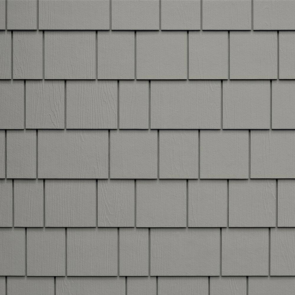 James Hardie Magnolia Home Hardie Shingle HZ10 15.25 in. x 48 in. Fiber ...