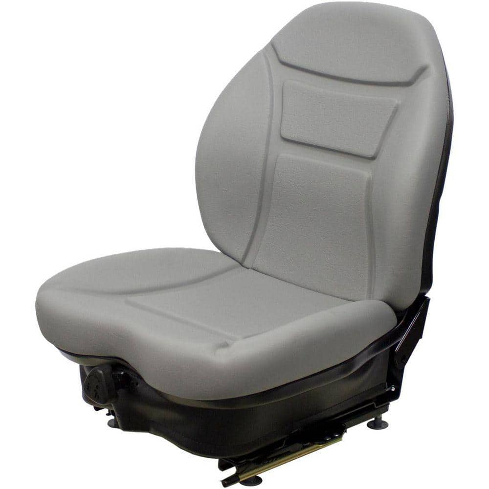 UNI PRO Gray KM 336 Seat and Mechanical Suspension for Turf and ...