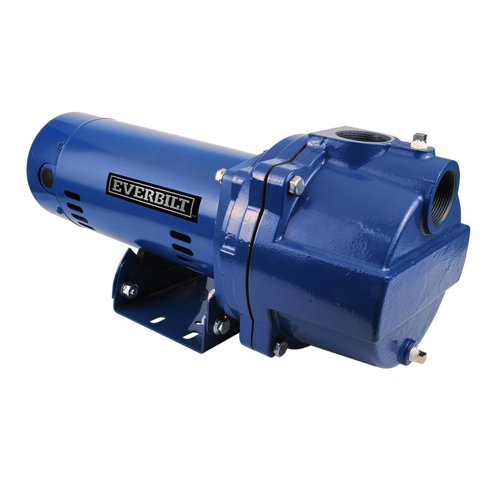 Everbilt 2 HP Cast Iron Lawn Irrigation Pump HDLS20 - The Home Depot