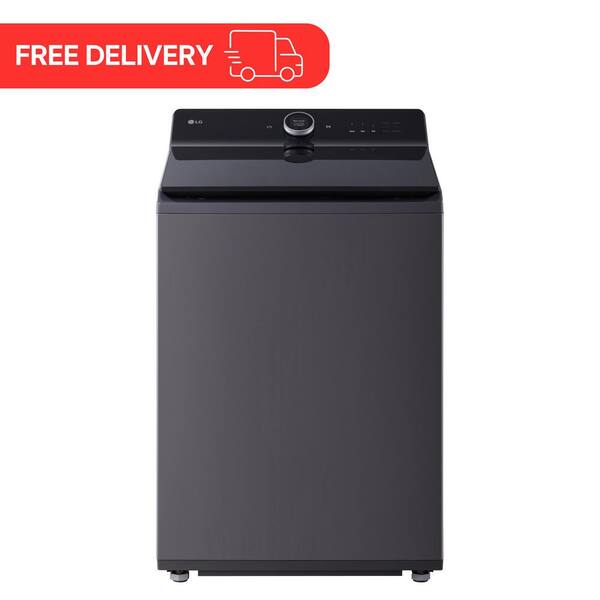 LG 5.5 cu. ft. Top Load Washer in White with EasyUnload, AI Sensing ...