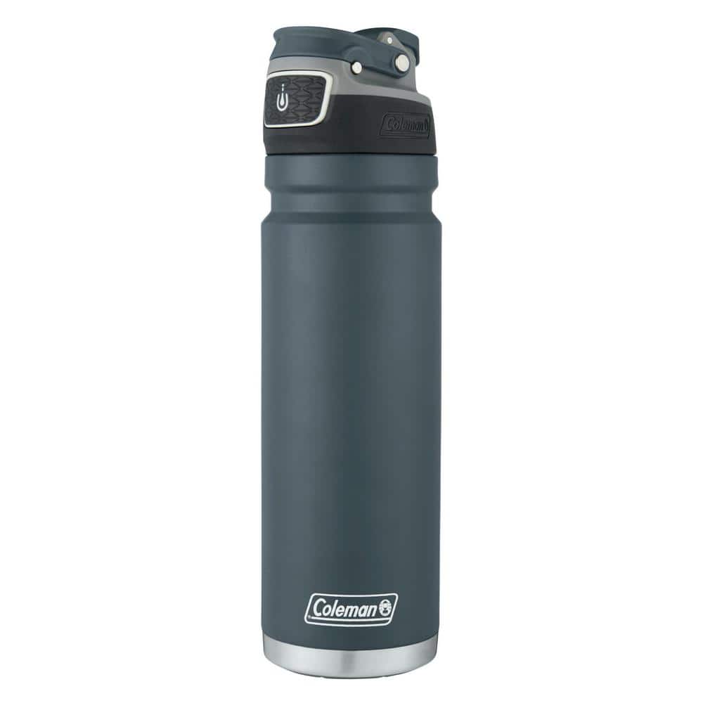 Coleman 24 oz. Slate Autoseal FreeFlow Stainless Steel Insulated Water ...