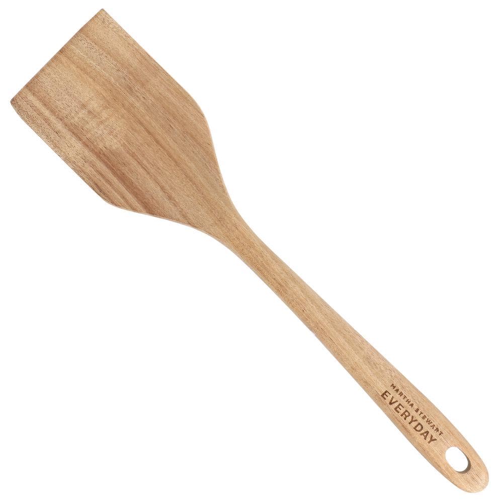MARTHA STEWART EVERYDAY Acacia Wood Turner Kitchen Utensil 985121613M ...