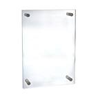 Azar Displays 18 in. x 24 in. Standoff Acrylic Sign Holder 105524