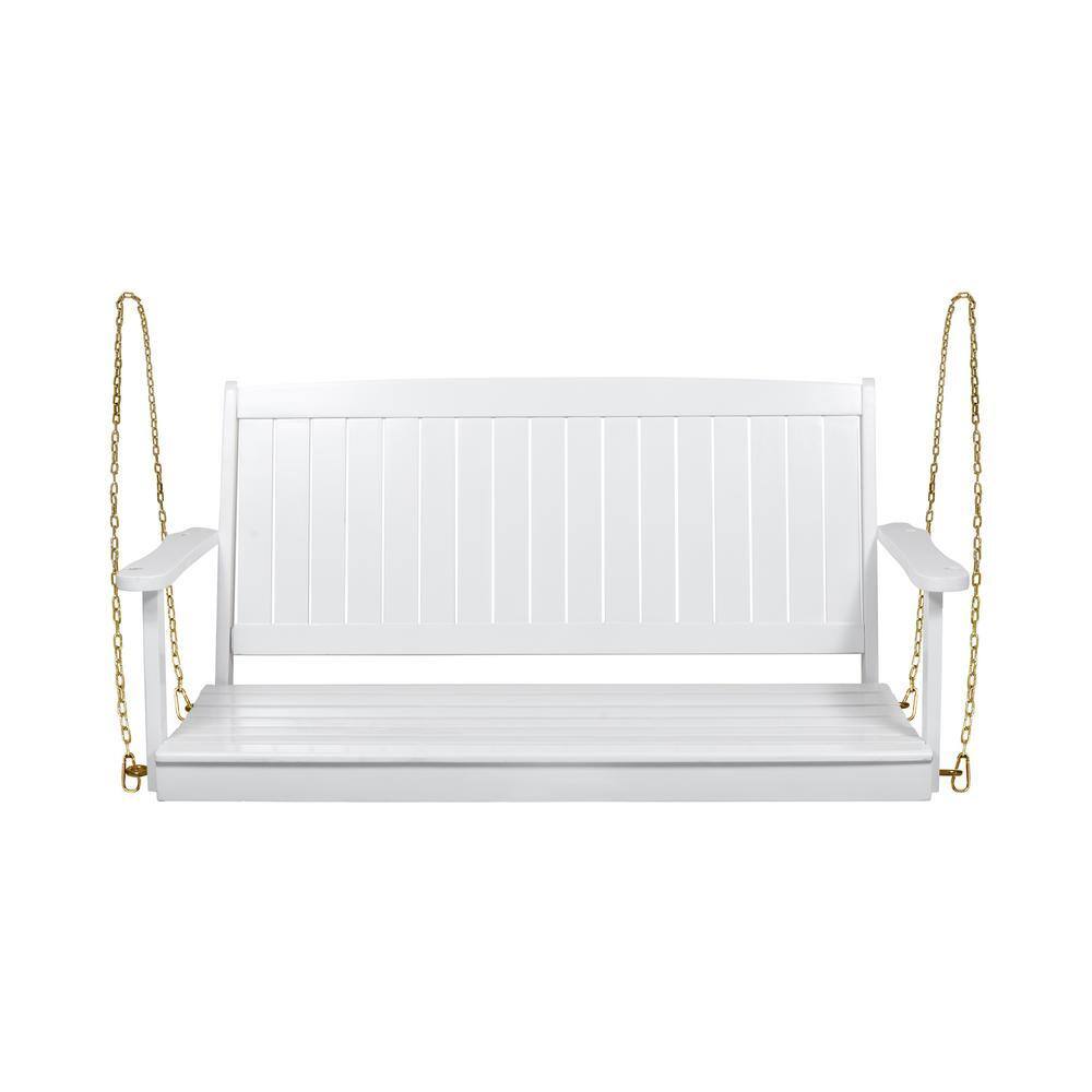 Blisstyle 47.75 in. Seats 2-People Wood Porch Swing swing-48 - The Home ...