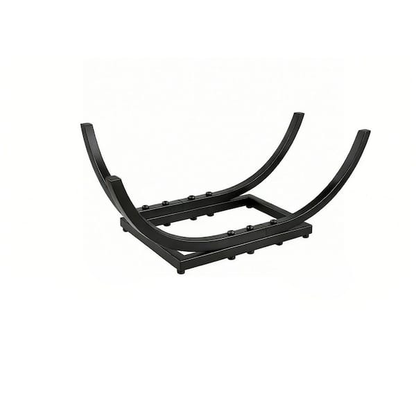 30 in. Curved Heavy Duty Outdoor Firewood Rack HPB712P13H - The Home Depot