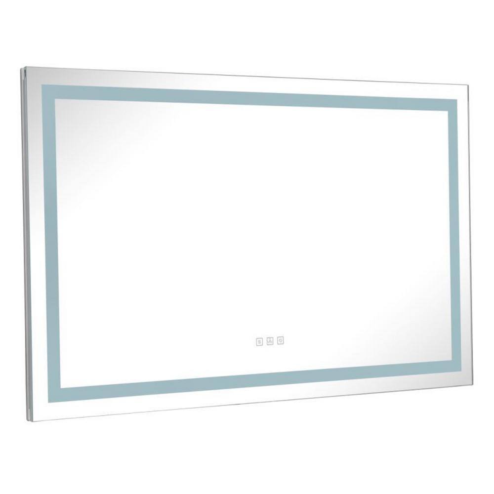 Reviews for TOOLKISS 96 in. W x 48 in. H Rectangular Frameless LED ...