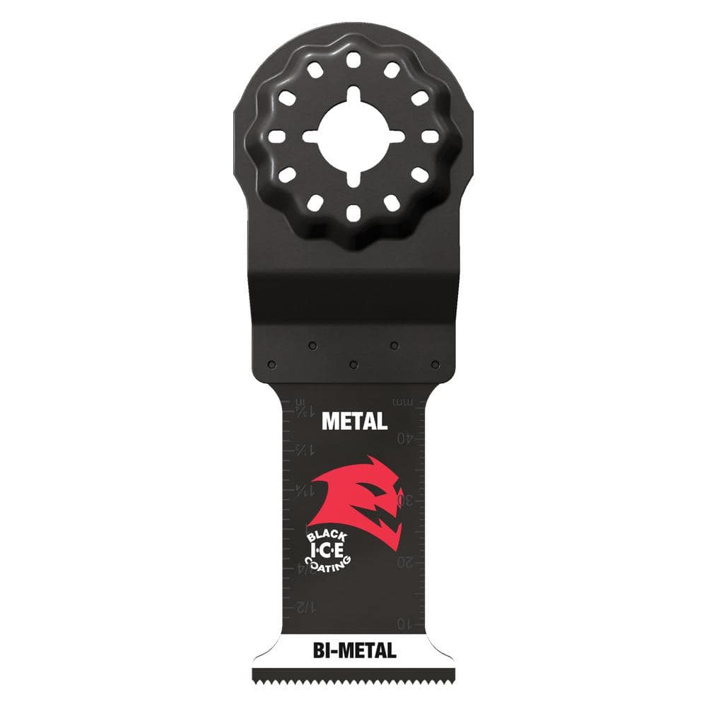 DIABLO 1-1/4 in. Steel Demon Starlock Bi-Metal Oscillating Blade for ...