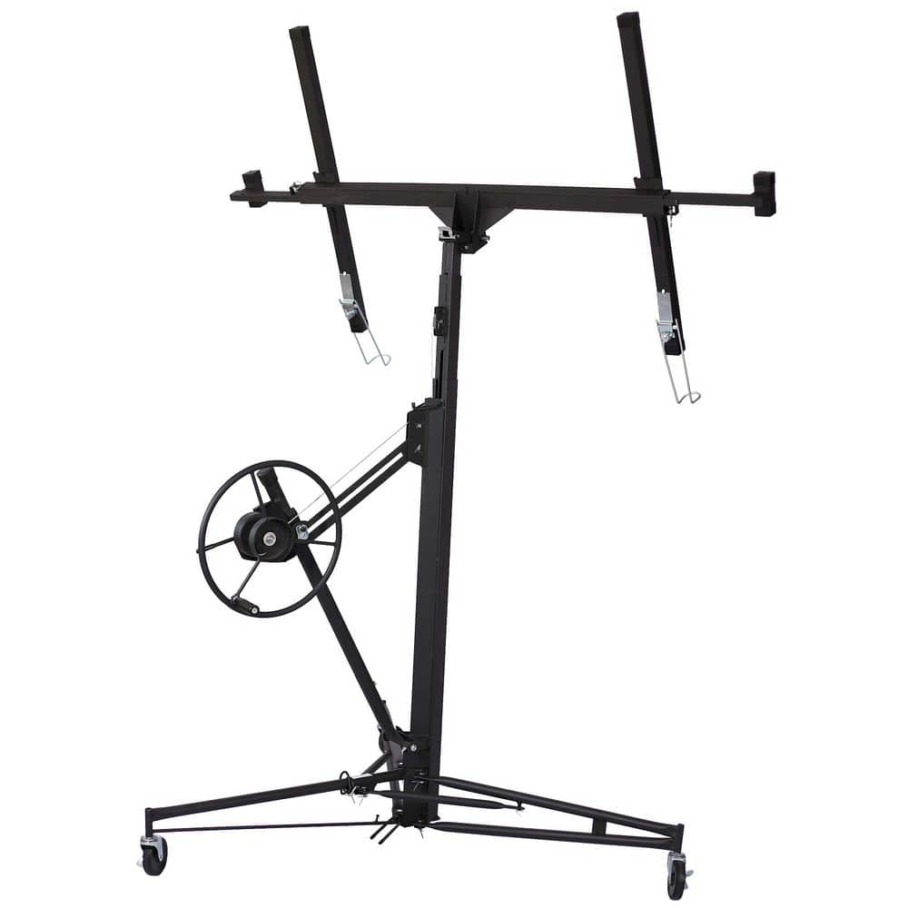 Sudzendf Black Drywall Lift Panel 11 ft. Lift Drywall Panel Hoist Jack ...