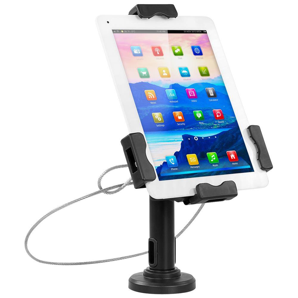 mount-it! Universal Tablet Stand with Cable Lock MI-3784 - The Home Depot