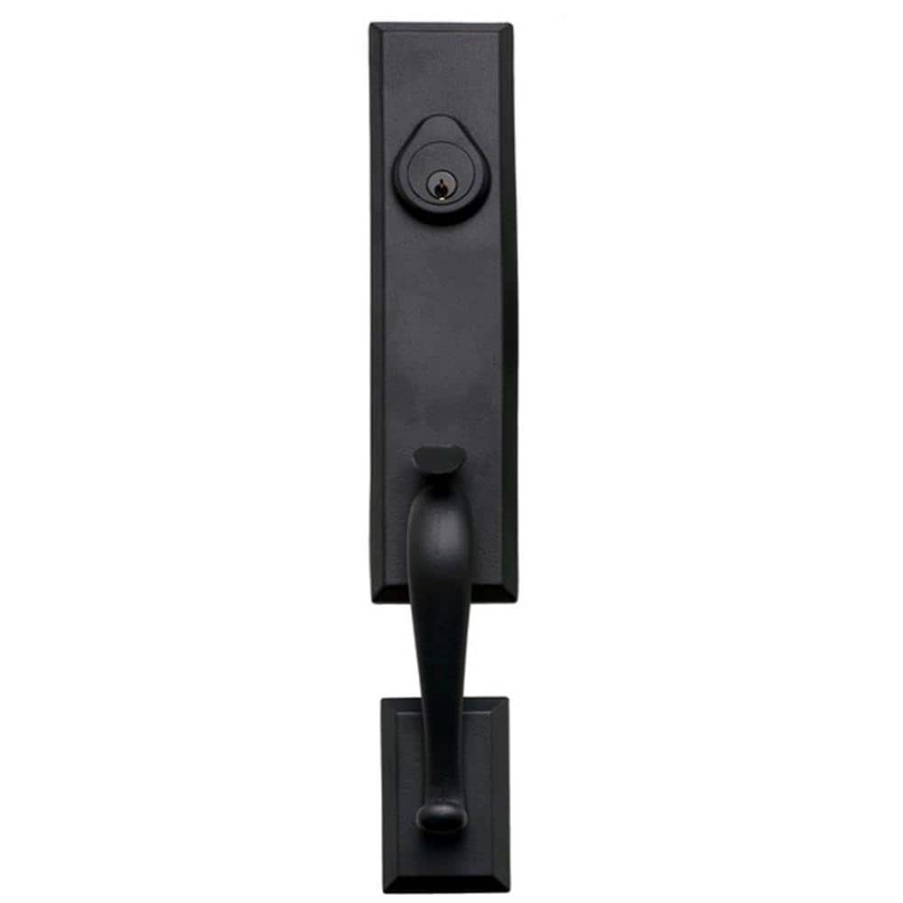 DELANEY HARDWARE Sandcast Collection Stonehedge Aged Black Single ...