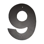 Montague Metal Products 4 in. Standard House Number 9 CSHN-9-4 - The ...