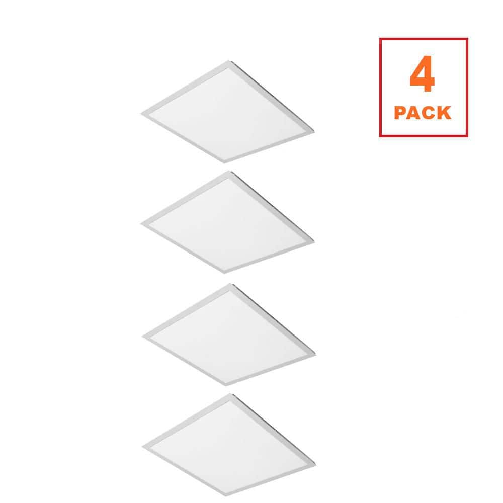 ETI LIGHTING 2 ft. x 2 ft. Selectable Lumens Wattage 3500K 4000K 5000K ...