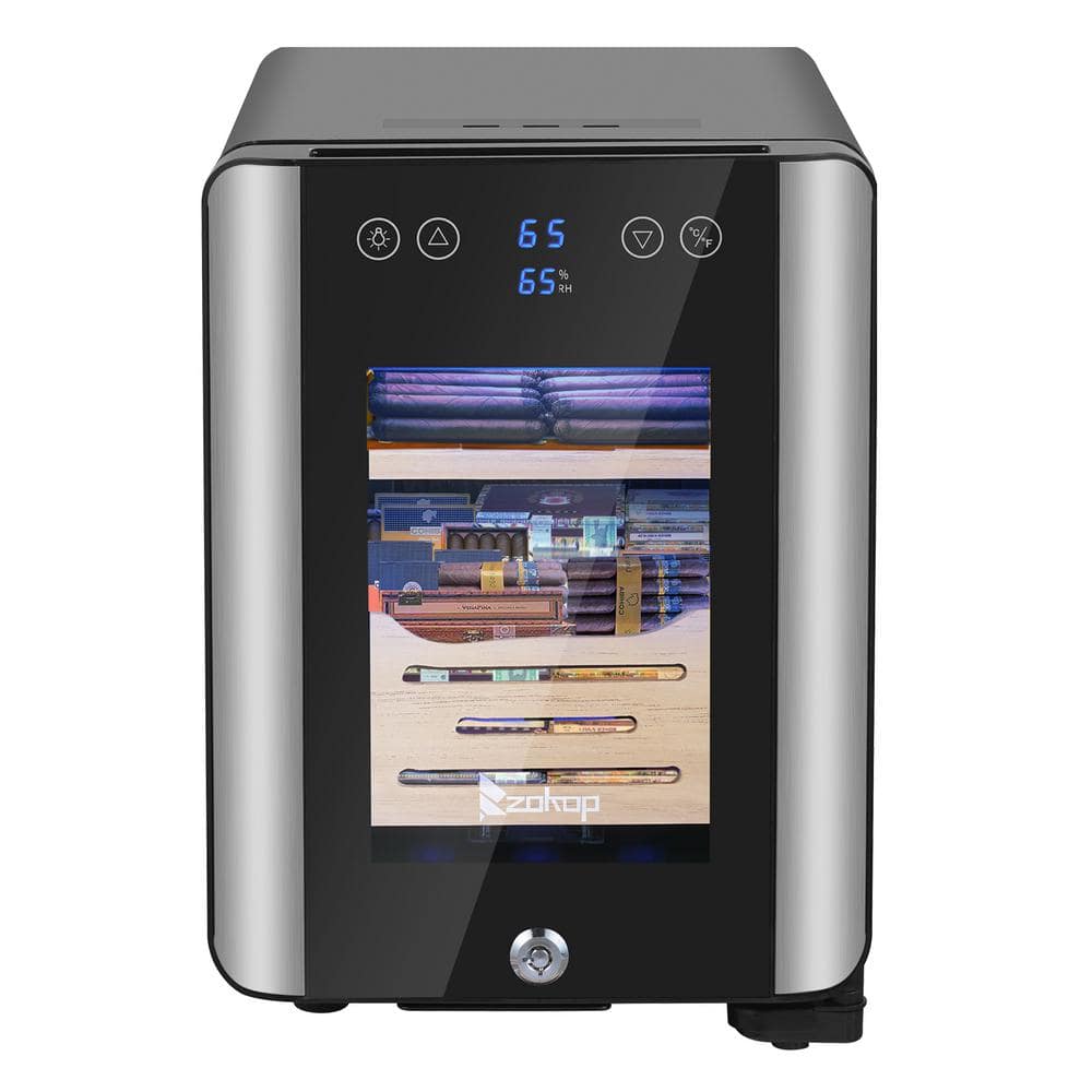 Karl home 10 in. W x 13.7 in. H 8L Electric Cigar Cooler with Heating ...