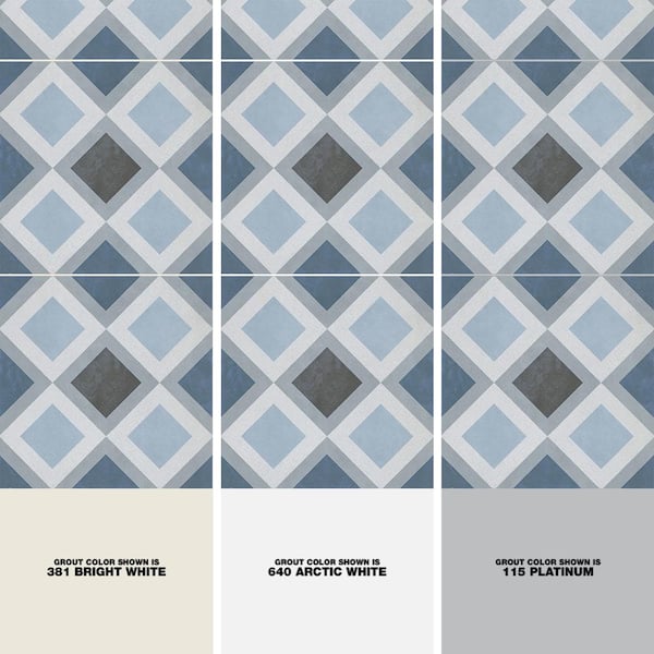 Tile Design Line Drawings