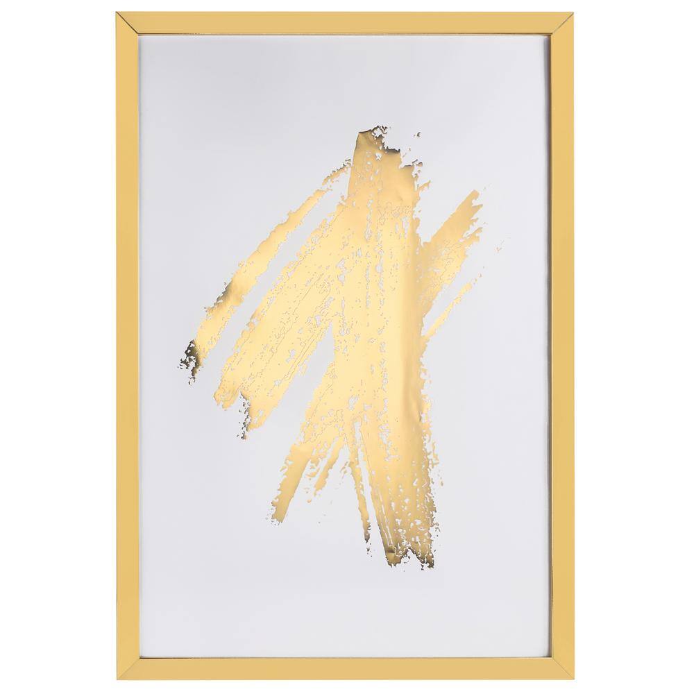 EDGEWOOD 24 in. x 36 in. Golden Hanging Poster Picture Frame PST2638-YG ...