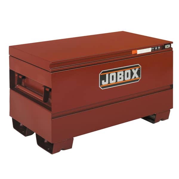 Crescent Jobox 48 in. Long Heavy-Duty Steel Chest with Site-Vault ...
