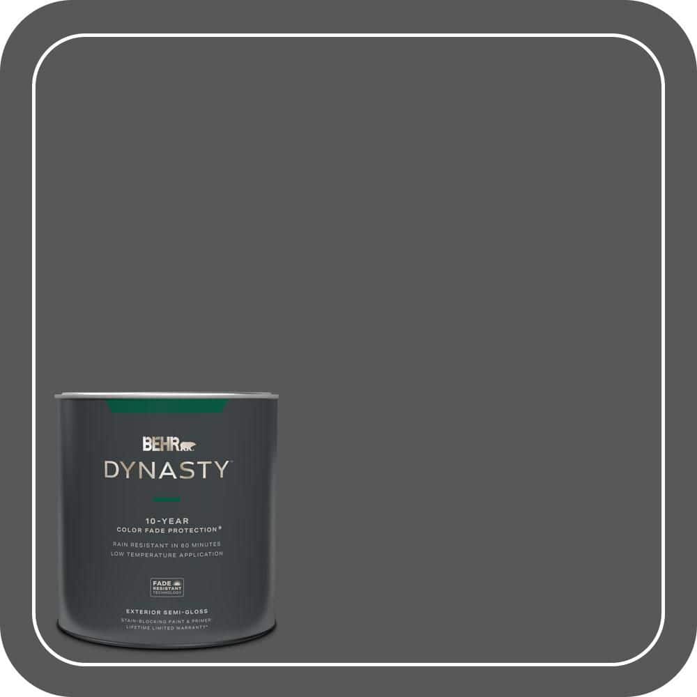 BEHR DYNASTY 1 qt. #PPU24-22 Shadow Mountain Semi-Gloss Exterior Stain ...