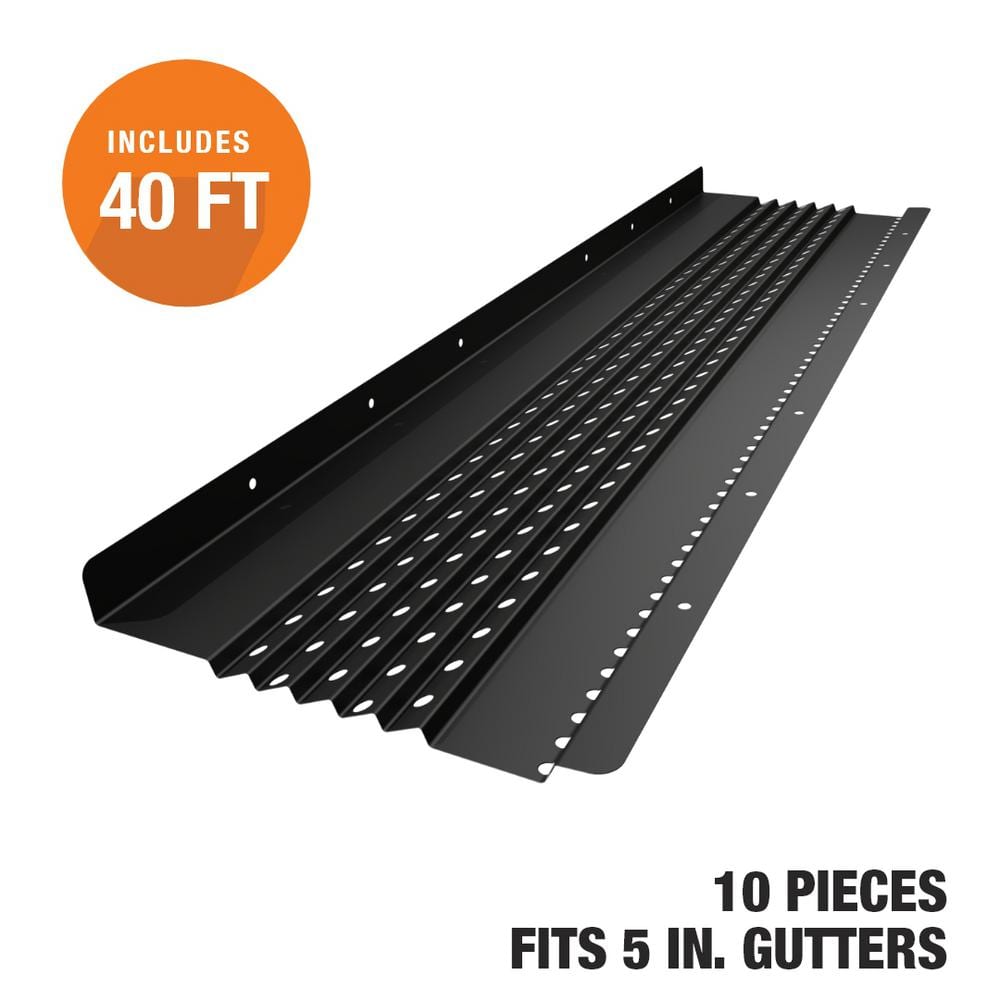 Reviews for Gutter Guard by Gutterglove 4 ft. L x 5 in. W All-Aluminum ...