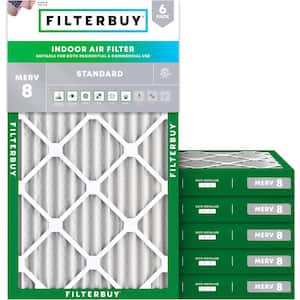 Filterbuy 20 in. x 25 in. x 1 in. MERV 10 (FPR 6) Odor Eliminator ...