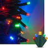 Kringle Traditions 17 ft. 50-Light Multi-Color 5 mm LED Mini Light Set ...