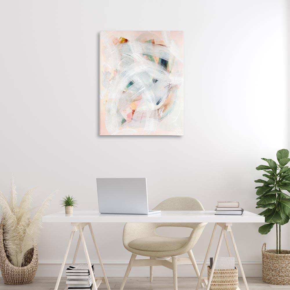 Stupell Industries Soft Abstraction with Curved Lines by Gemma Bardot ...
