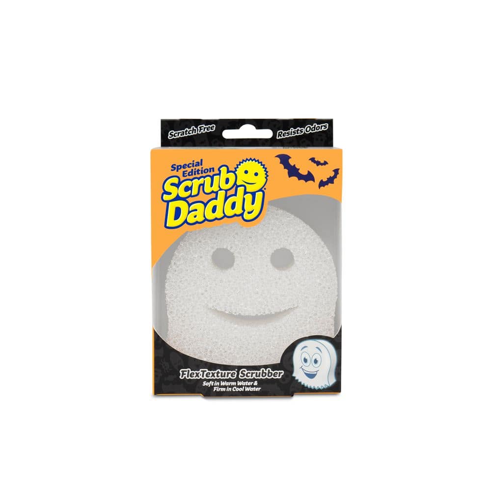 Scrub Daddy Special Edition White Ghost Scrubber Sponge (1 ct ...
