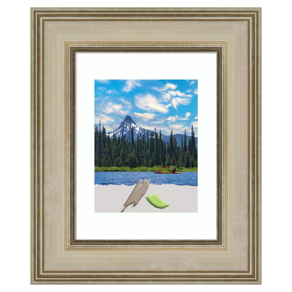 Amanti Art Colonial Light Gold Picture Frame Opening Size 11 x 14 in ...