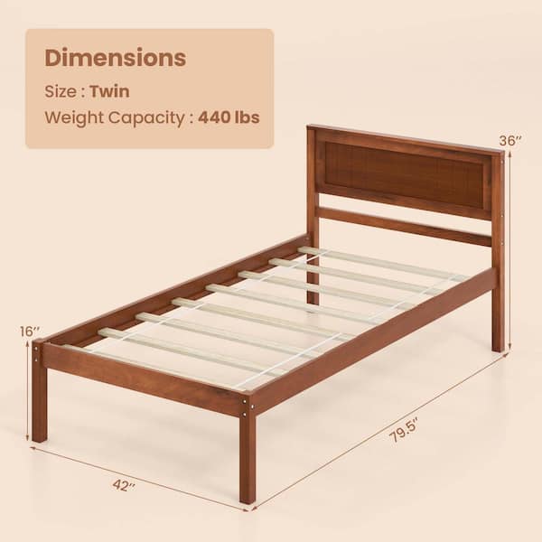 Wooden bed double size store