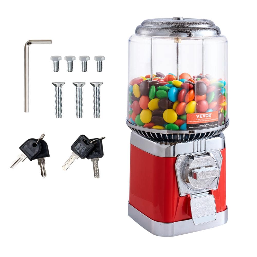 VEVOR Gumball Machine for Kids 16 in. H Home Candy Vending Machine PC ...
